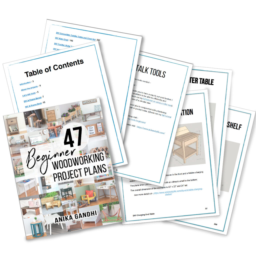 The Ultimate Woodworking Plans Bundle - DIY Designs By Anika