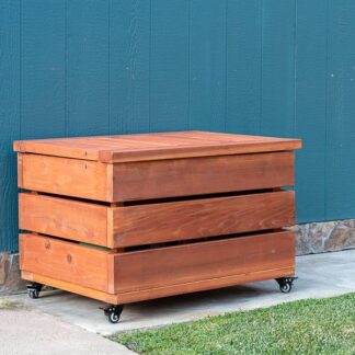 DIY Outdoor Storage Box Printable Plans - DIY Designs By Anika