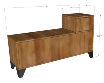 Entryway Bench with Storage – DIY Designs By Anika